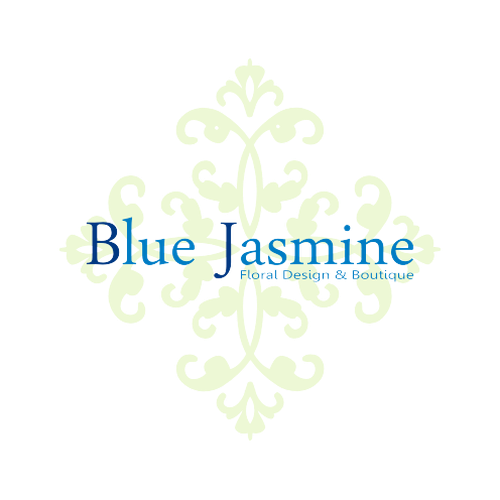 LOGO & BUSINESS CARD DESIGN FOR BLUE JASMINE LLC FLORAL DESIGN AND ...