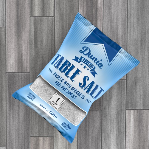 Designs | Newcomer in refined table salt business, need fresh design to ...