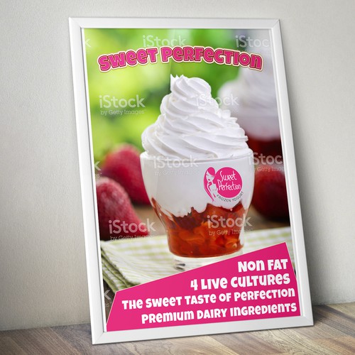 Create a Great Looking Frozen Yogurt Poster | Poster contest