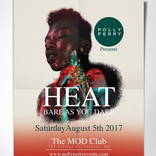 Create a Vintage Edgy Sexy Club Event Flyer: Instagram Tiles & Facebook ...