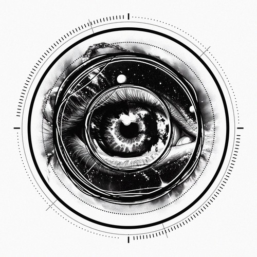 Designs | "Lens That Sees Its Flaws" abstract concept tattoo design ...