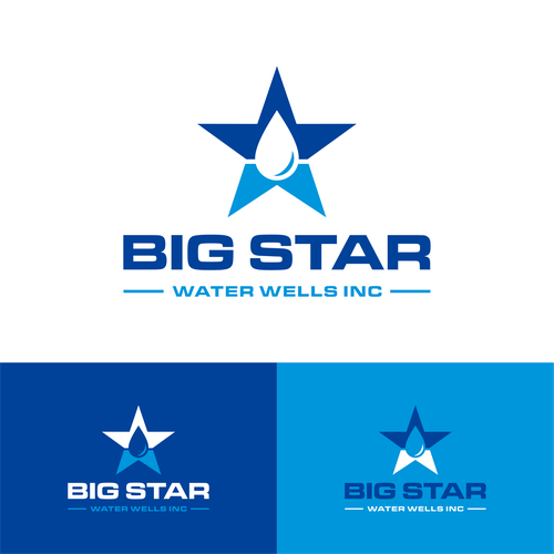 Designs | Simple & Bold Water Drop and Star | Logo design contest