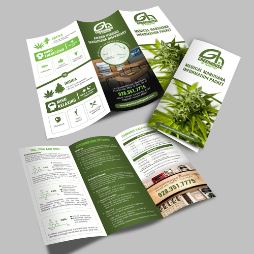 Create an educational brochure for a medical marijuana dispensary ...