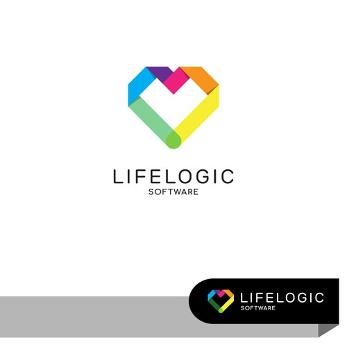 Designs | LifeLogic simple heart logo combining warmth and order | Logo ...