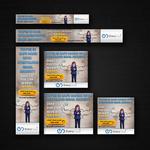 Create a successful banner add for EveryCloud retargeting | Banner ad ...