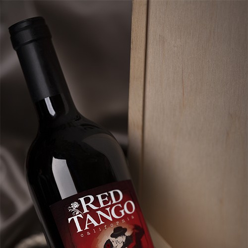 "Red Tango" Wine Bottle Label Design Contest | Product label contest