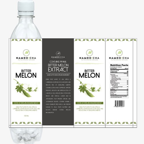 We need a attractive bottle design for a NEW tea beverage! | Product ...