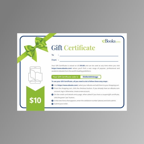 Gift Certificate Log Template