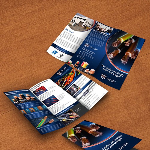 Create a professional brochure for cable manufacturer | Brochure contest