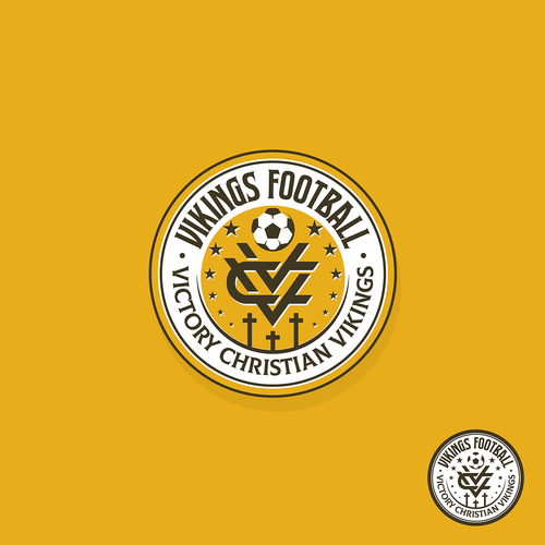 Designs | Help me pick a great logo for our football team. We are a ...