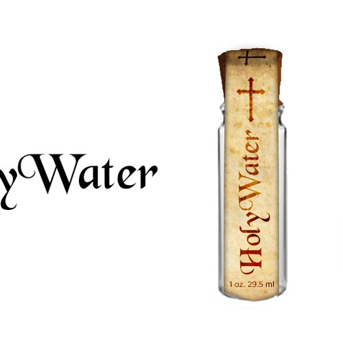 Help Holy Water with a new product label | Product label contest