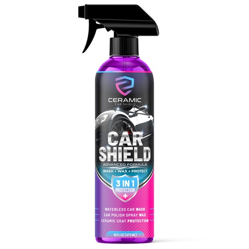 Designs | Ceramic Car Shield needs a design for its Wash, Wax, and ...