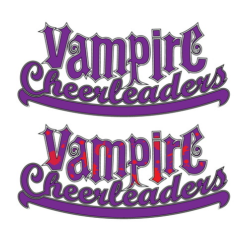 MANGA LOGO - Vampire Cheerleaders (campy vampire comic series) | Logo ...