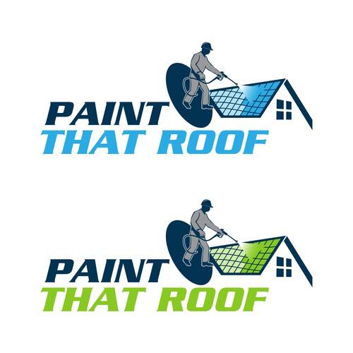 Designs | Roof painting company seeking logo to lure customers. | Logo ...