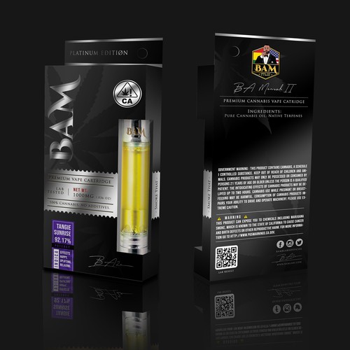 Designs | Design a luxurious, fun vape cartridge box for storefront ...