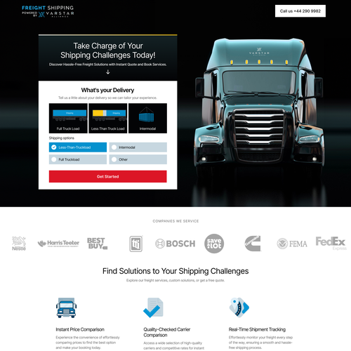 Delivery websites - 24+ Best Delivery Web Design Ideas 2023 | 99designs