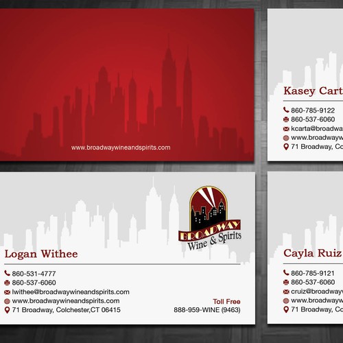 Edit Existing Business Cards with new contact info. | Business card contest