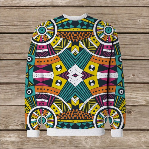 Design a Cool Retro Sweatshirt | Clothing or apparel contest