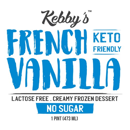 Need Small Change to Ice Cream label | Product label contest