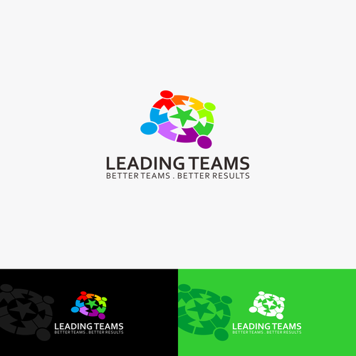 Work together to create (awesome) Leading Teams | Logo & brand identity ...