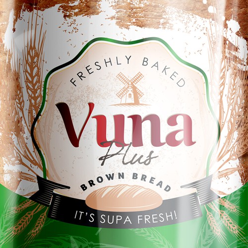 Design a timeless "keep you coming back for more" Bread Loaf packet ...