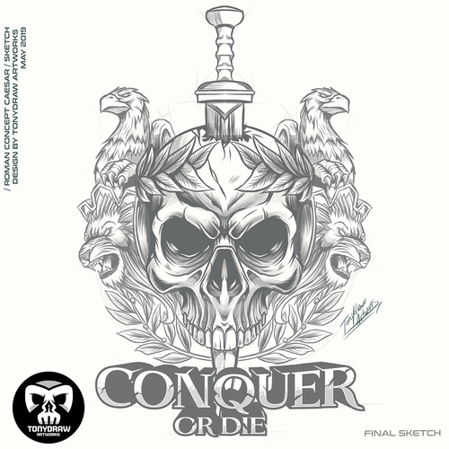Create a powerful logo for Conquer or Die | Logo design contest