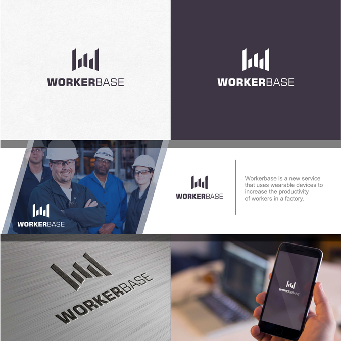 Logo for workerbase - the industrial wearables platform | Logo Design ...