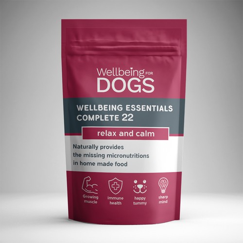 Designs | Modern, stylish packaging design for pet nutritional ...