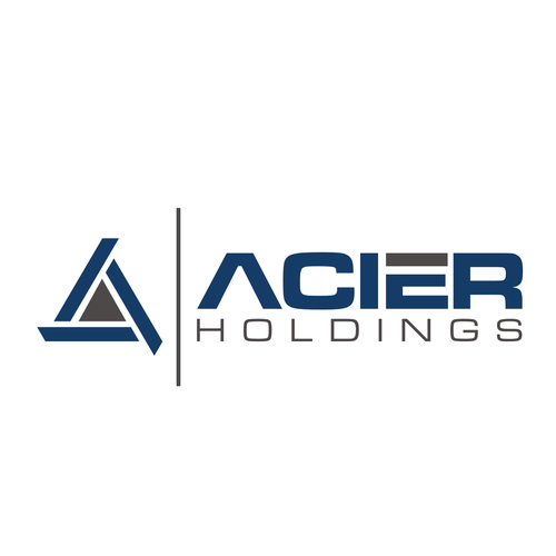 Create a professional logo for Acier Holdings | Logo design contest