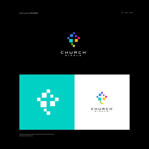 Designs | Design a vibrant and fun logo for a pixel design startup ...