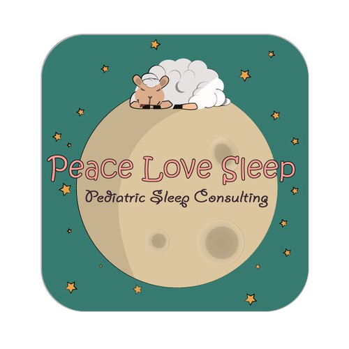 Design a calm and peaceful logo for Peace Love Sleep, Pediatric Sleep ...