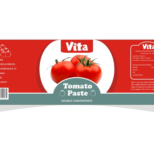 product packaging for Tomato Paste Design | Product packaging contest