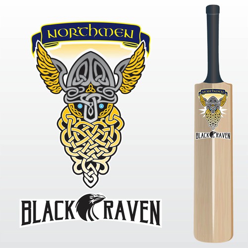 NORTHMEN CRICKET BAT REQUIRES A STANDOUT VIKING ! | Sticker contest
