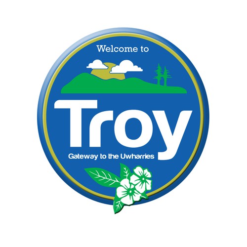 Convert a picture of a town sign into a logo | Logo design contest