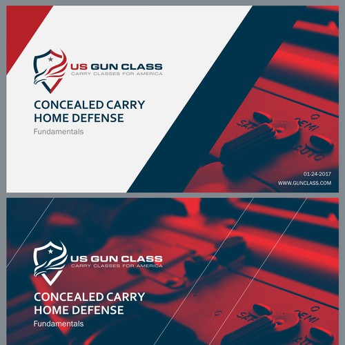 US Gun Class PowerPoint | PowerPoint template contest