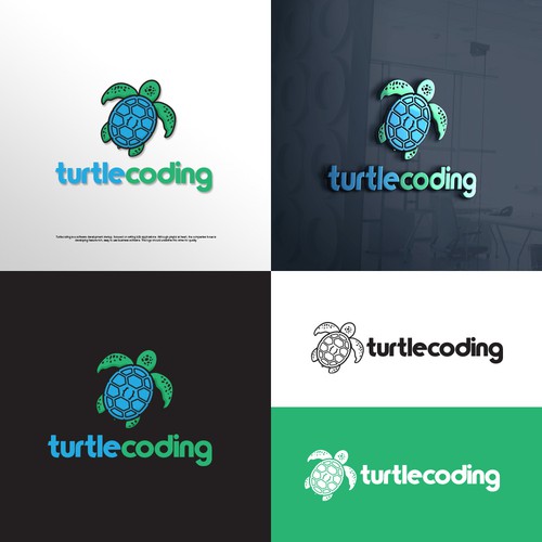 Turtle logo for an software development startup | Logo design contest