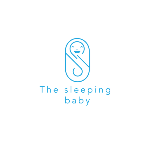 The Sleeping Baby needs a peaceful, fun logo that illustrates a happy ...