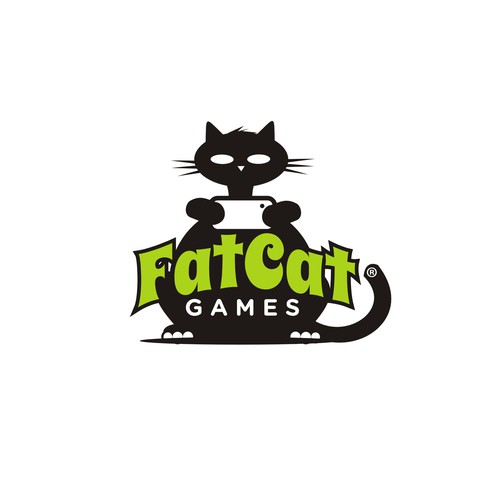 Create a Fat cat logo for Fatcat Games | Logo design contest