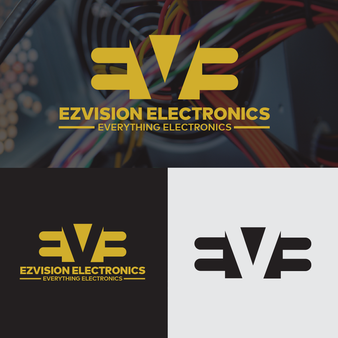 Design a logo for ezVision Electronics That is fun and simple | Logo ...