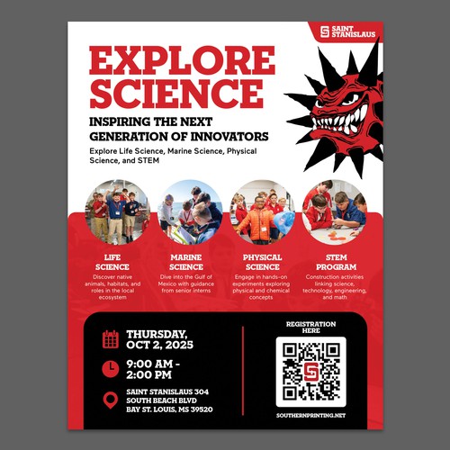 Designs | Ignite Curiosity: Explore Science Day Flyer Design Contest ...