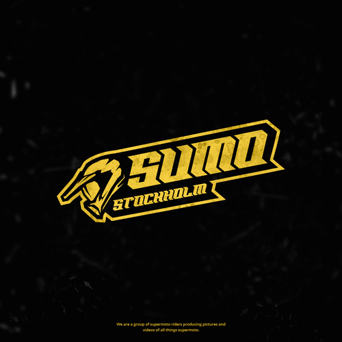 Create a sporty logo for a group of supermoto riders | Logo design contest