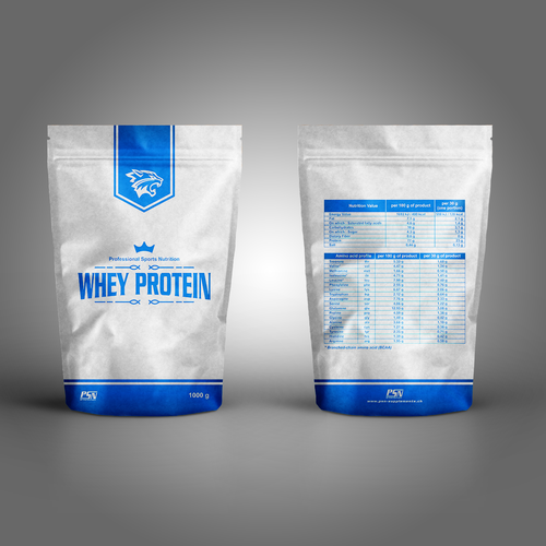 Protein Packaging Design for Professional Sports Nutrition | Product ...