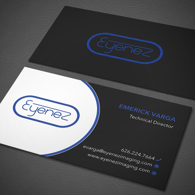 Business Card for Retinal Medical Imaging Device Company | Business ...