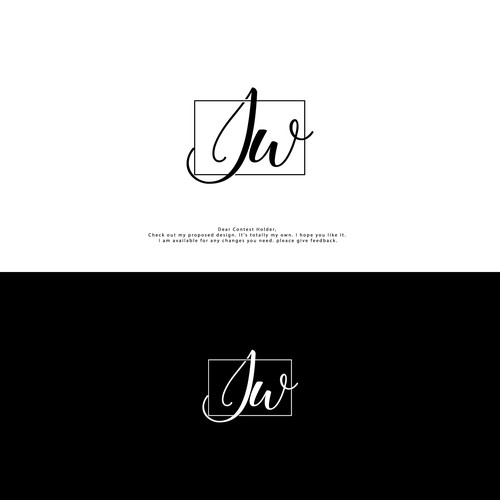 Designs | JW Script Logo | Logo & brand identity pack contest