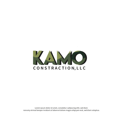 LOGO DESIGN FOR KAMO CONSTRUCTION | Logo design contest