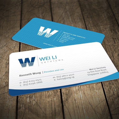 Businesscard design for an Industrial Equipment Supplier | Business ...