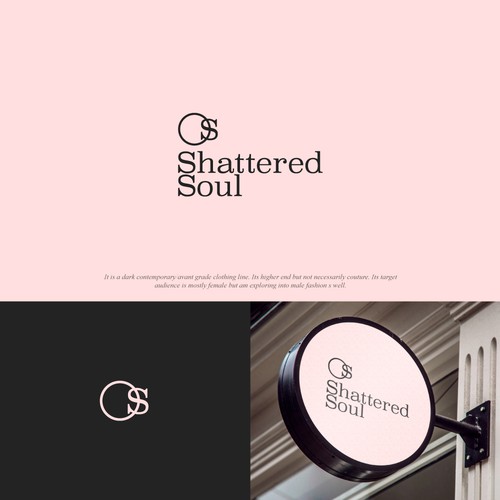 Design logo for a dark/contemporary emerging fashion brand; Shattered ...