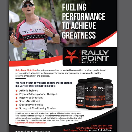 Designs | Design a professional marketing flyer for Rally Point ...
