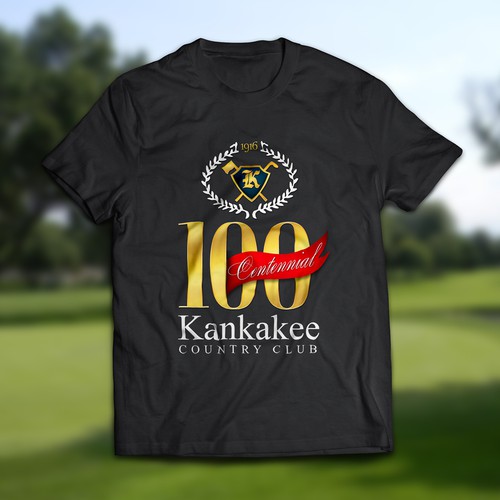 Kankakee Country Club Turns 100 | Logo design contest
