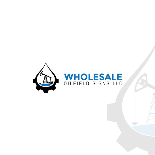 Create a oil industry image for our sign company | Logo design contest